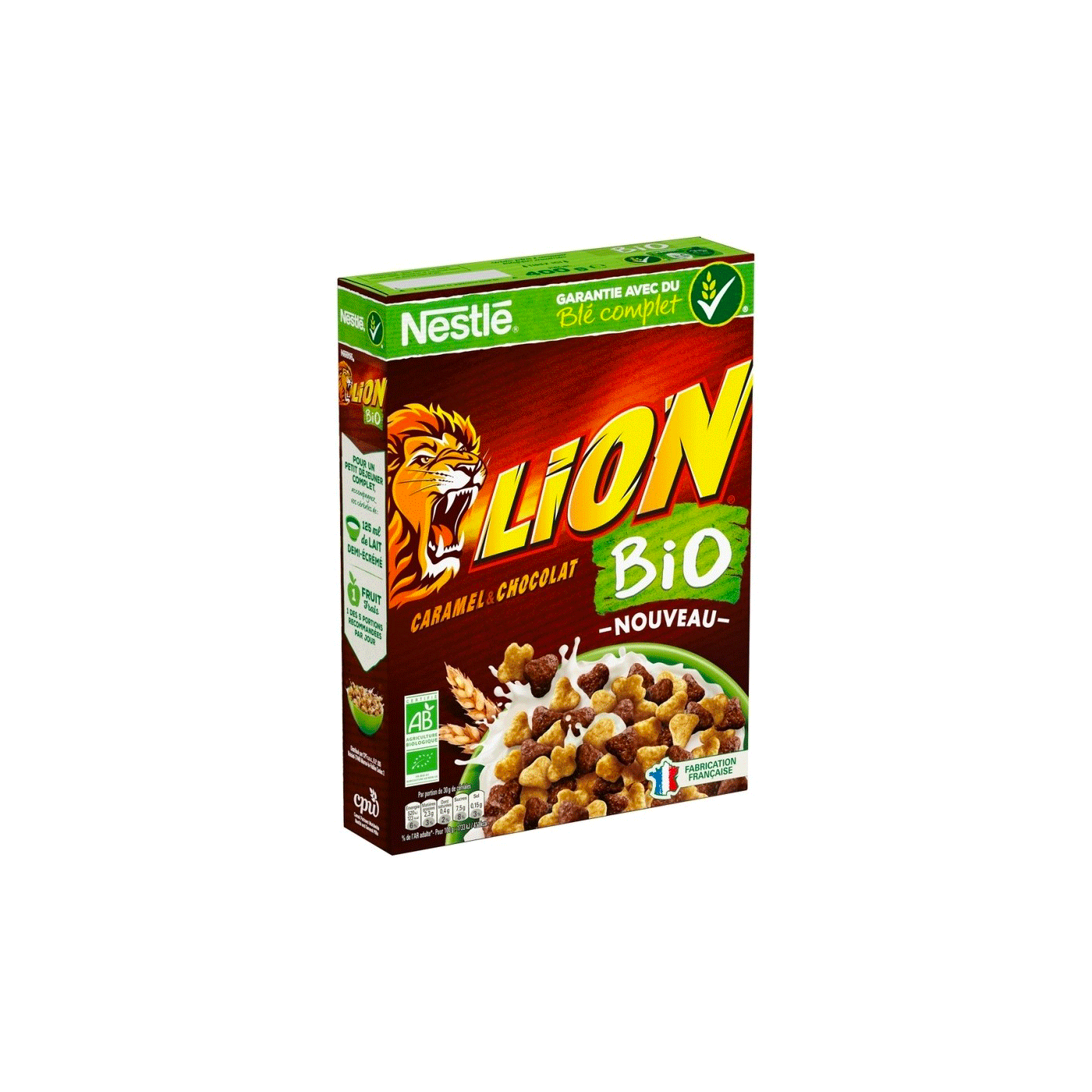 Céréales Nestlé Lion Bio | ChezVous.re - Faites vos courses en ligne ...