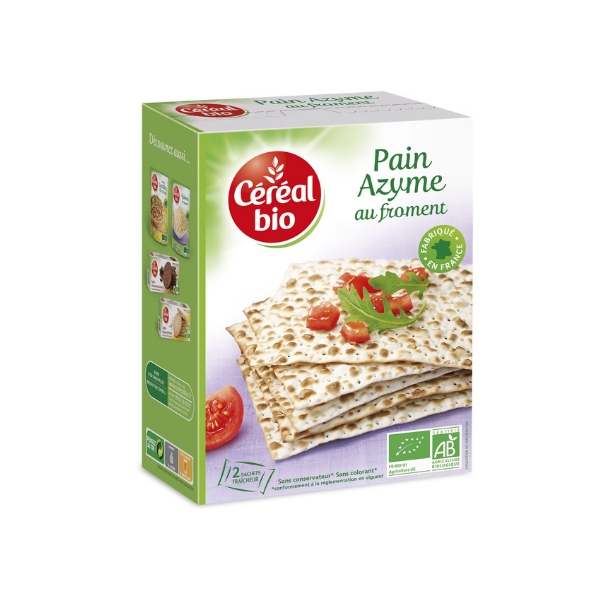 Pain Azyme au Froment 200g bio CEREAL | ChezVous.re - Shopping et ...