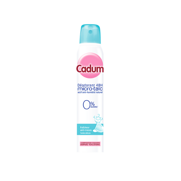 CADUM Déodorant Invisible Anti Traces 200ml | ChezVous.re - Shopping et Courses en ligne, livrés ...