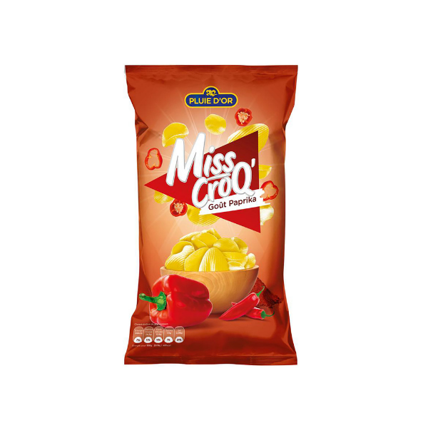 Chips Miss Croq' Paprika 150g | ChezVous.re - Shopping et Courses en ...