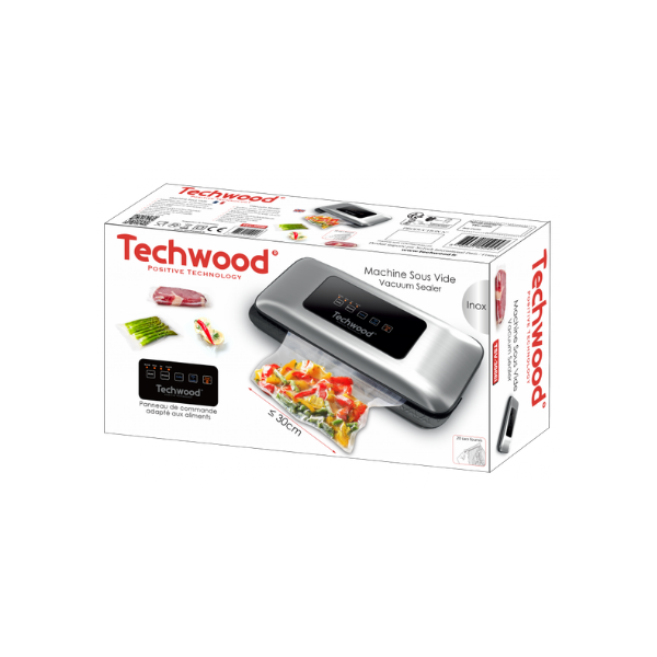 TECHWOOD Machine Sous Vide Inox | ChezVous.re - Shopping et Courses en ...