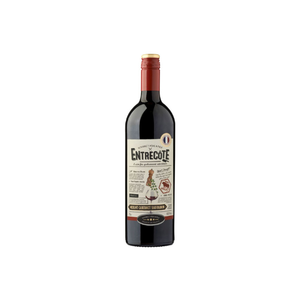 Vins de Pays d'Oc - Entrecôte Merlot rouge 75cl | ChezVous.re ...