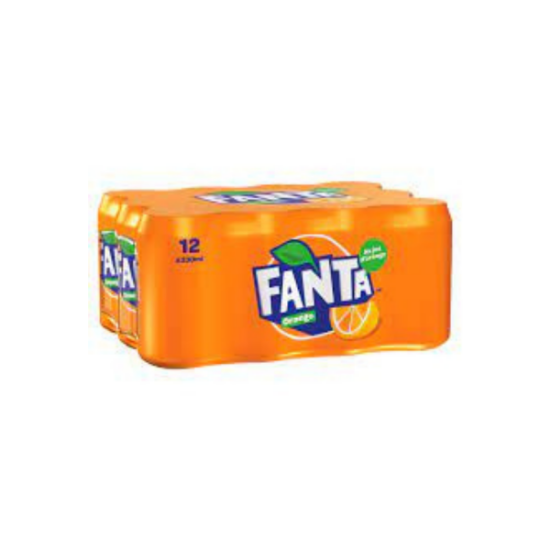 Fanta pack de 12 canettes 33cl | ChezVous.re - Shopping et Courses en ...