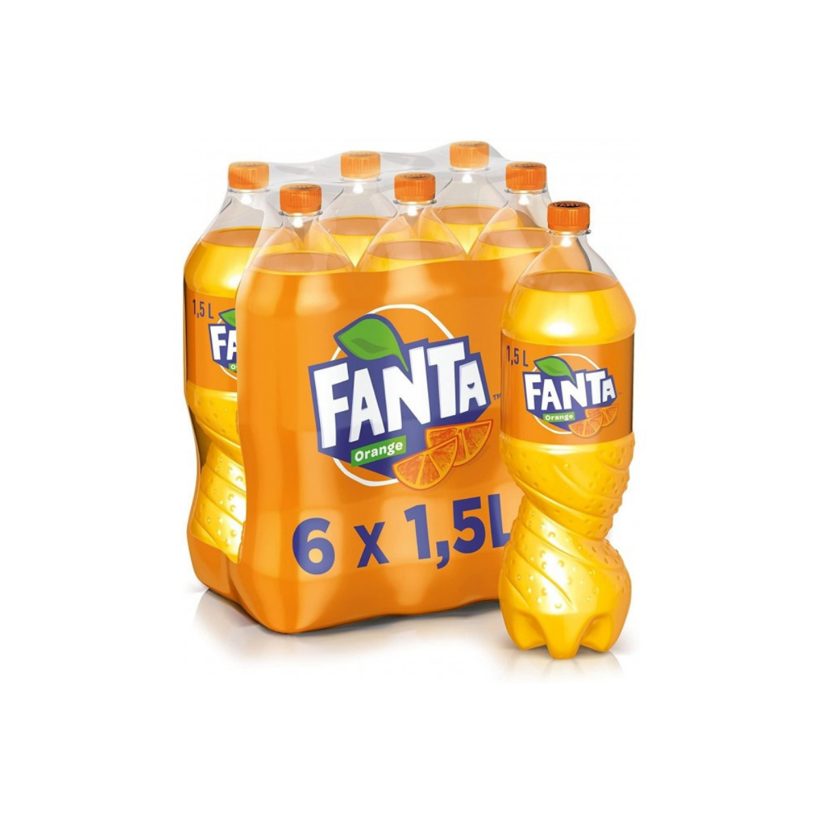 Fanta pack de 6 bouteilles de 1,5L | ChezVous.re - Shopping et Courses ...