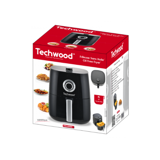 TECHWOOD Friteuse Sans Huile 4L Noir disponible en vente à La Réunion | ChezVous.re - Shopping ...