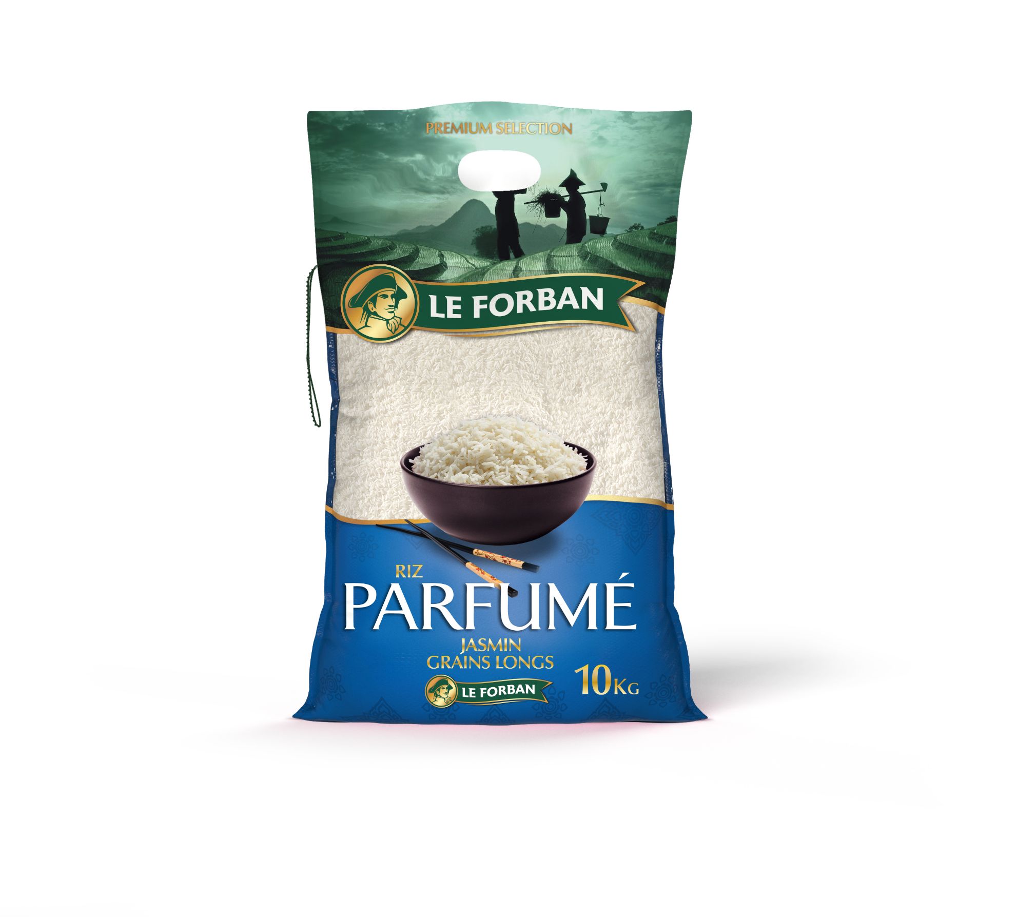 Riz Parfumé Jasmin - Le Forban - 10kg | ChezVous.re - Shopping et ...