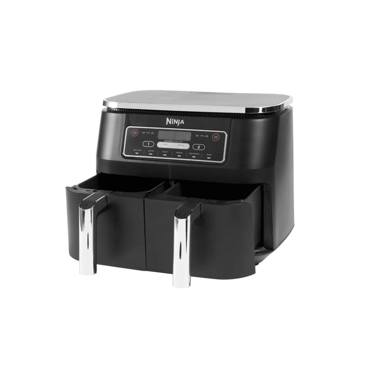 Friteuse sans huile Ninja Foodi AF300EU double compartiment Air Fryer 7,6L disponible à La ...