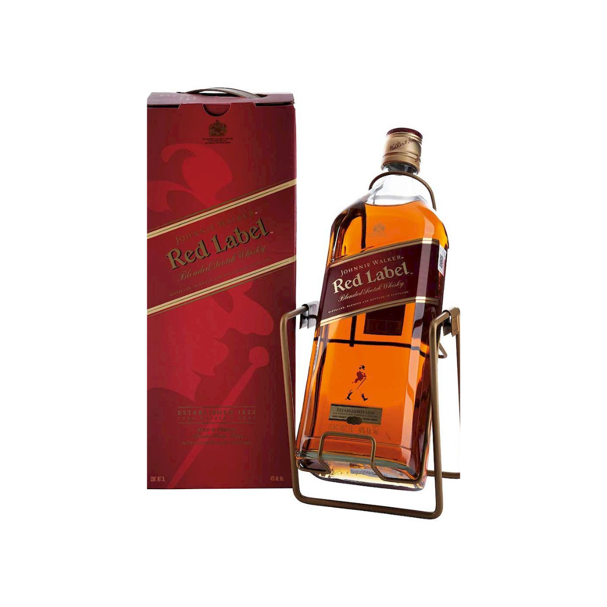 Whisky Johnnie Walker Red Label Magnum 3 Litres disponible et en vente ...