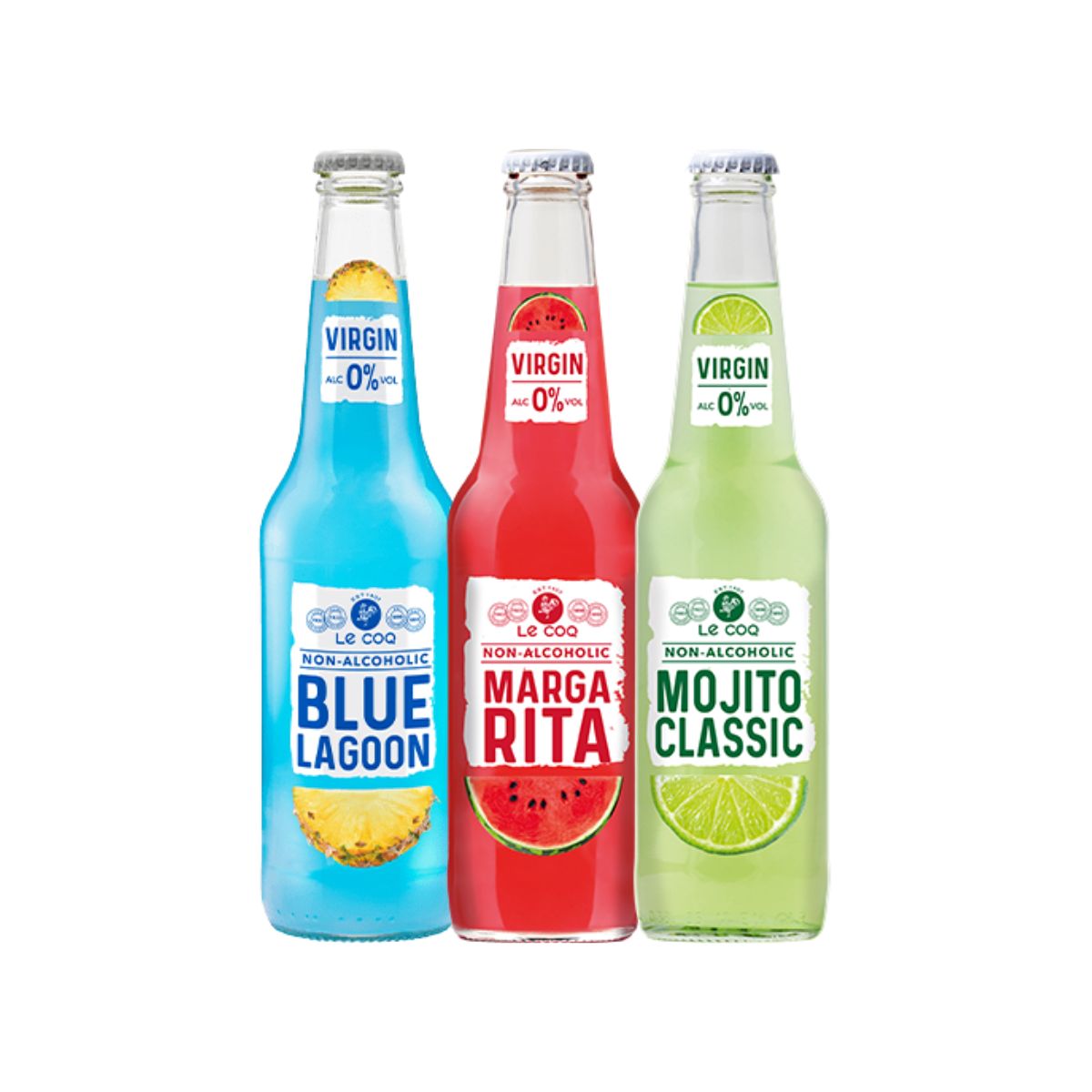 Pack Cocktaïl LE COQ Virgin - 33cl - sans alcool | ChezVous.re - Faites ...