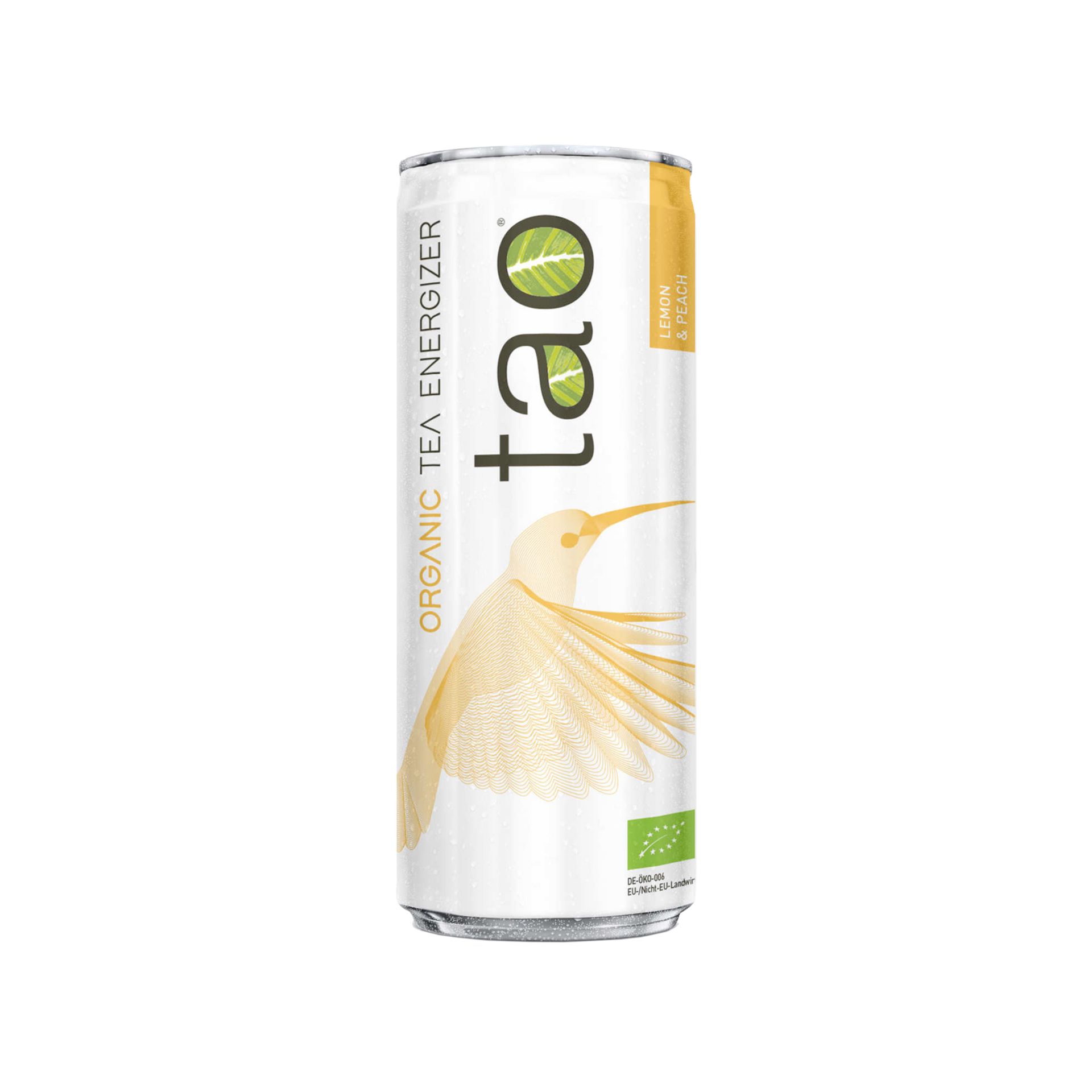 TAO Organic Tea Energizer Bio Citron & Pêche aux fines bulles ...