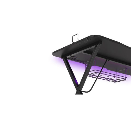 Bureau gaming Genesis HOLM 200 LED RGB | ChezVous.re - Shopping et ...