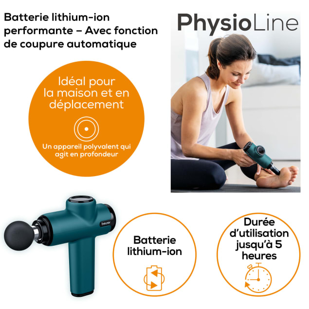 Pistolet de massage musculaire Beurer MG99 | ChezVous.re - Faites vos ...