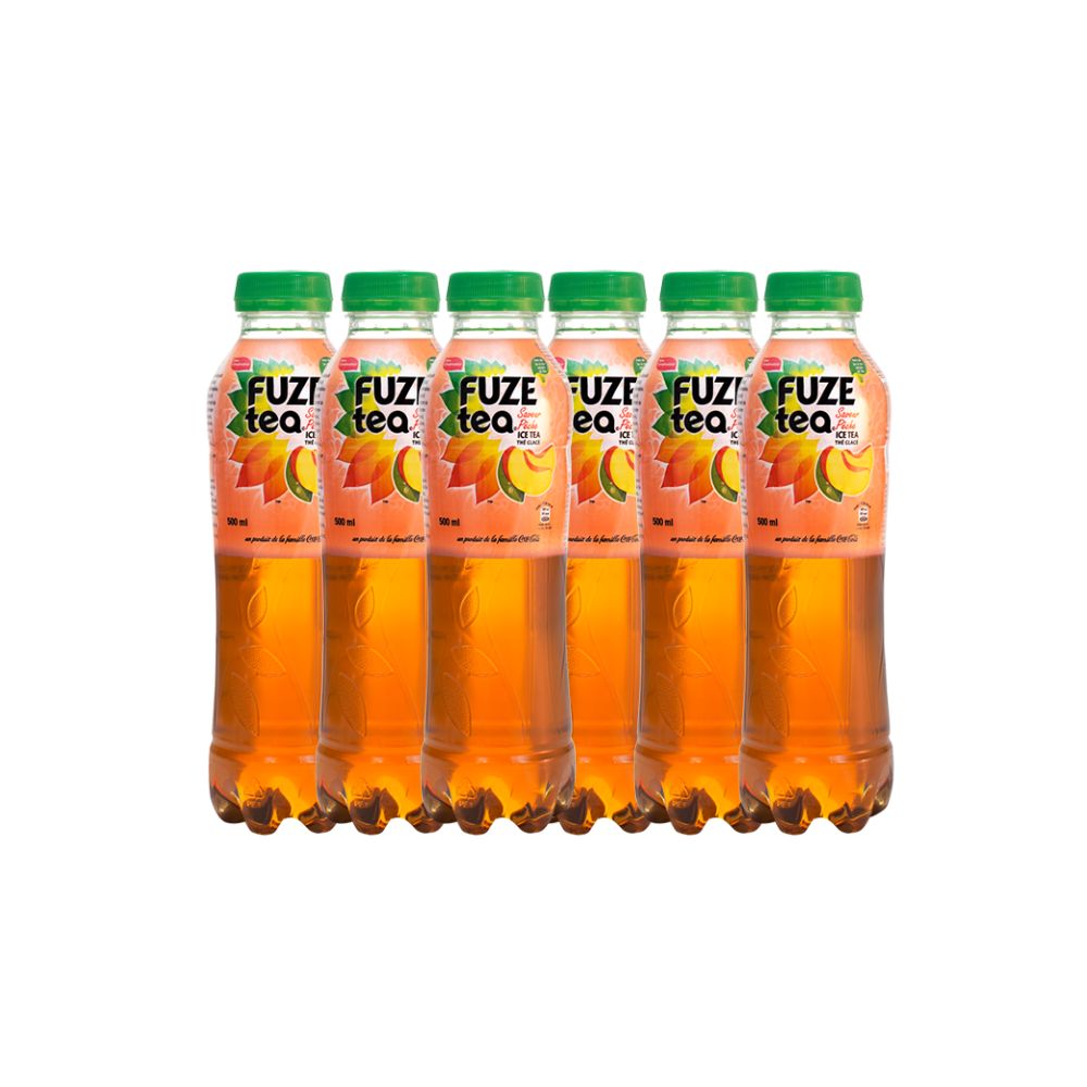Pack Fuze Tea Pêche 6 x Bouteilles 50cl disponible en vente à La ...