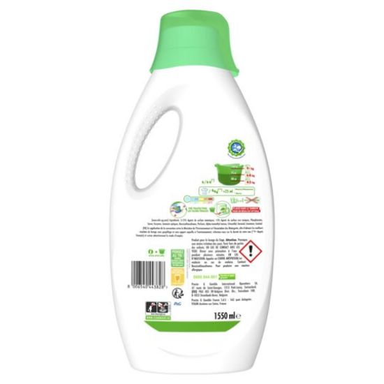 Lessive liquide ARIEL Original 1,55L, 31 lavages | ChezVous.re - Faites ...