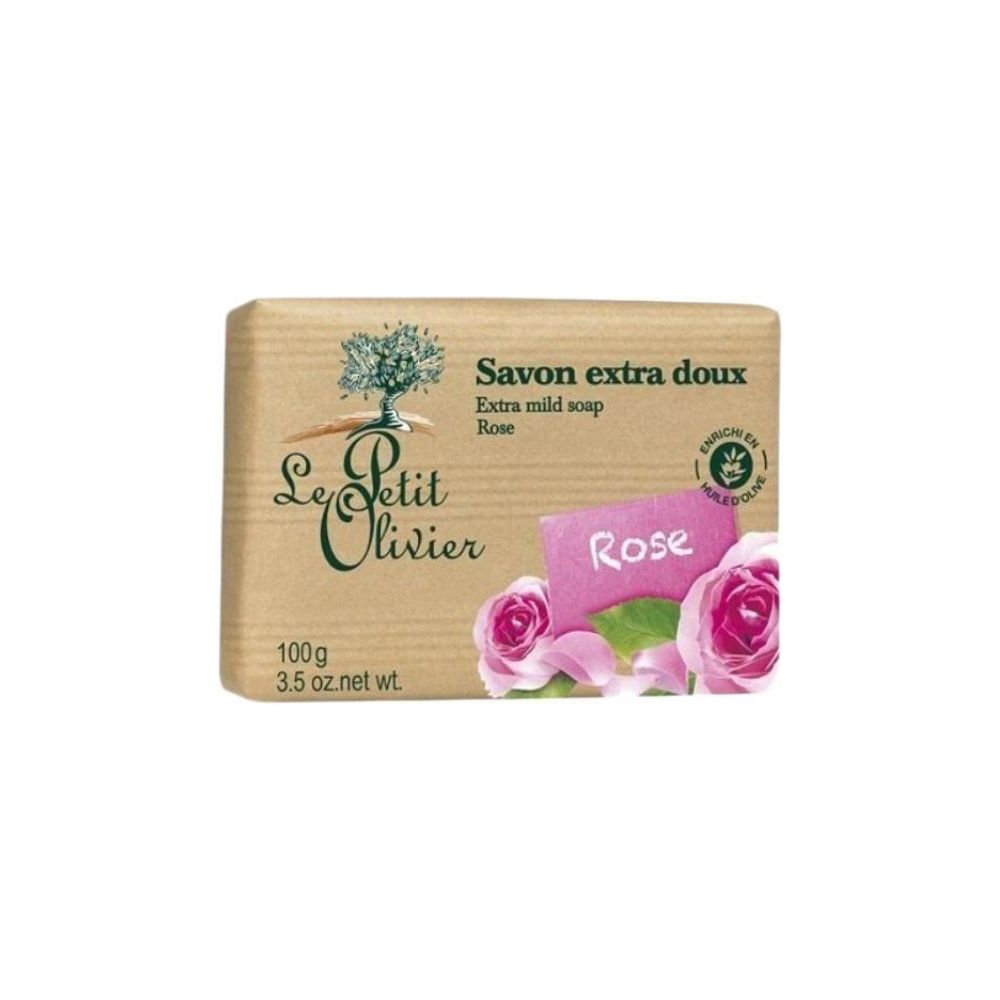 Savon Extra Doux Le Petit Olivier, Rose , 100g | ChezVous.re - Shopping ...