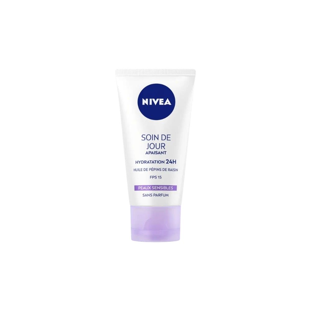 Crème de jour visage hydratante Nivea ESSENTIALS Sensitive, 50mL ...