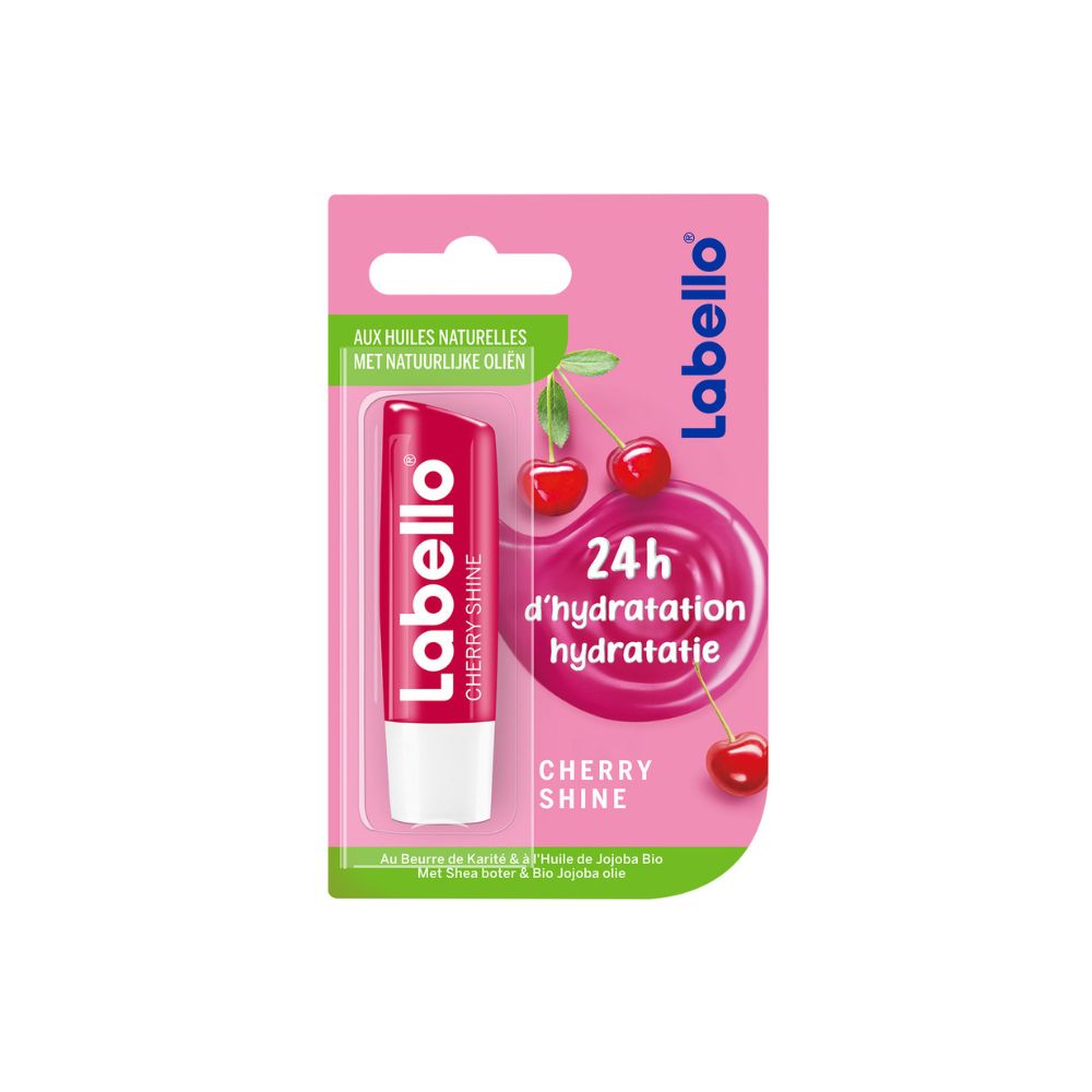 Stick lèvres Fruity Shine Cherry Labello, 5,5mL | ChezVous.re ...