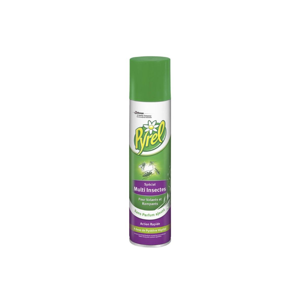 Spray Anti-Insecte Volants Et Rampants Action Rapide Pyrel, 400mL ...