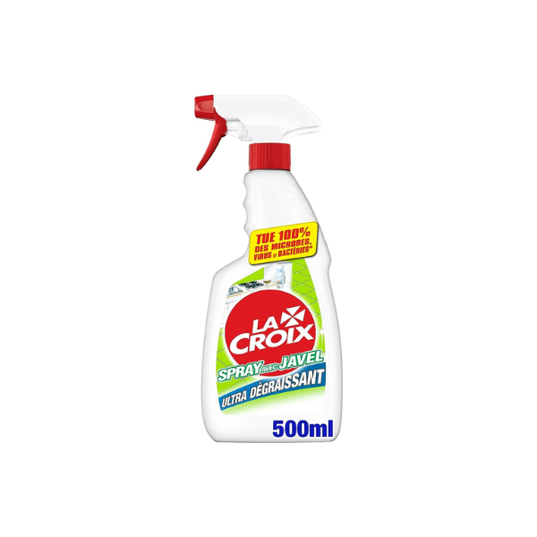 Spray javel ultra dégraissant cuisine Javel Lacroix 500 ml disponible ...