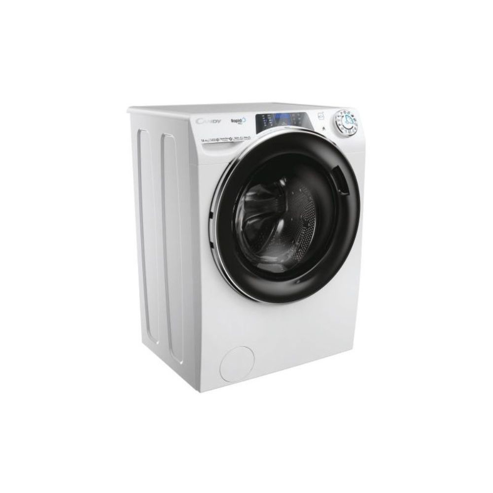 Lave-linge séchant 14kg RapidÓ PRO - Candy RPW41496BWMBC-S | ChezVous ...