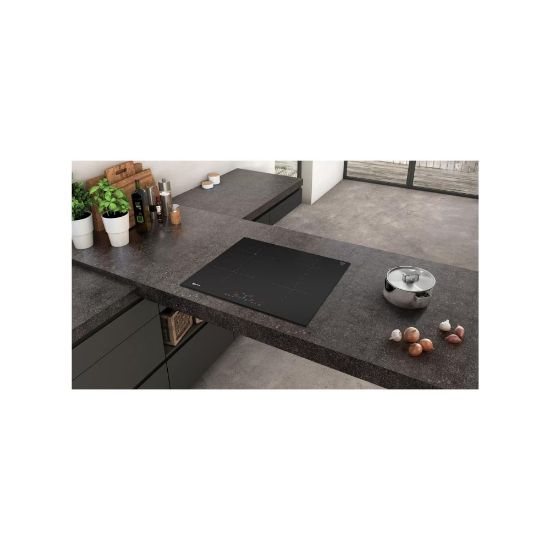 Plaque de cuisson induction 60cm, 4 foyers avec zone combinée, 6900W ...