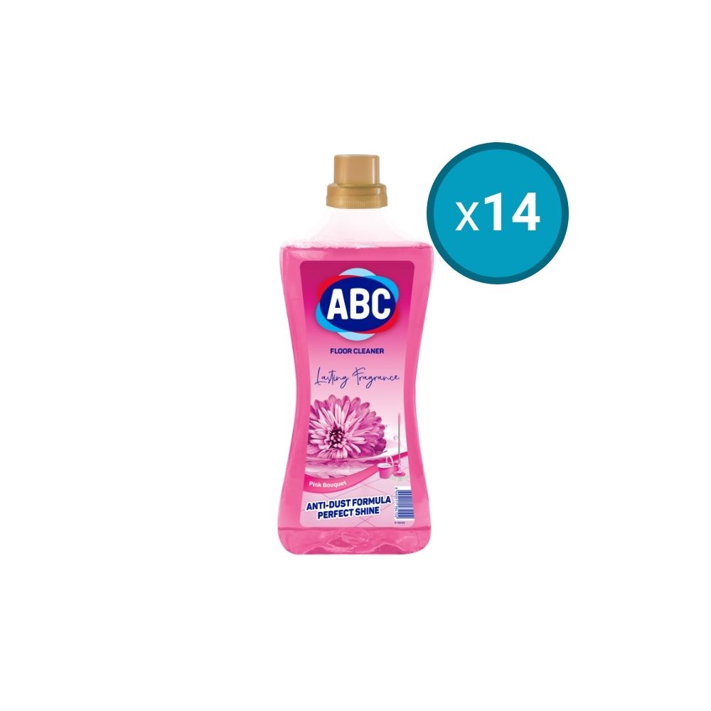 14x Nettoyant multi-surfaces Bouquet Rose ABC, 900mL | ChezVous.re - Shopping et Courses en ...