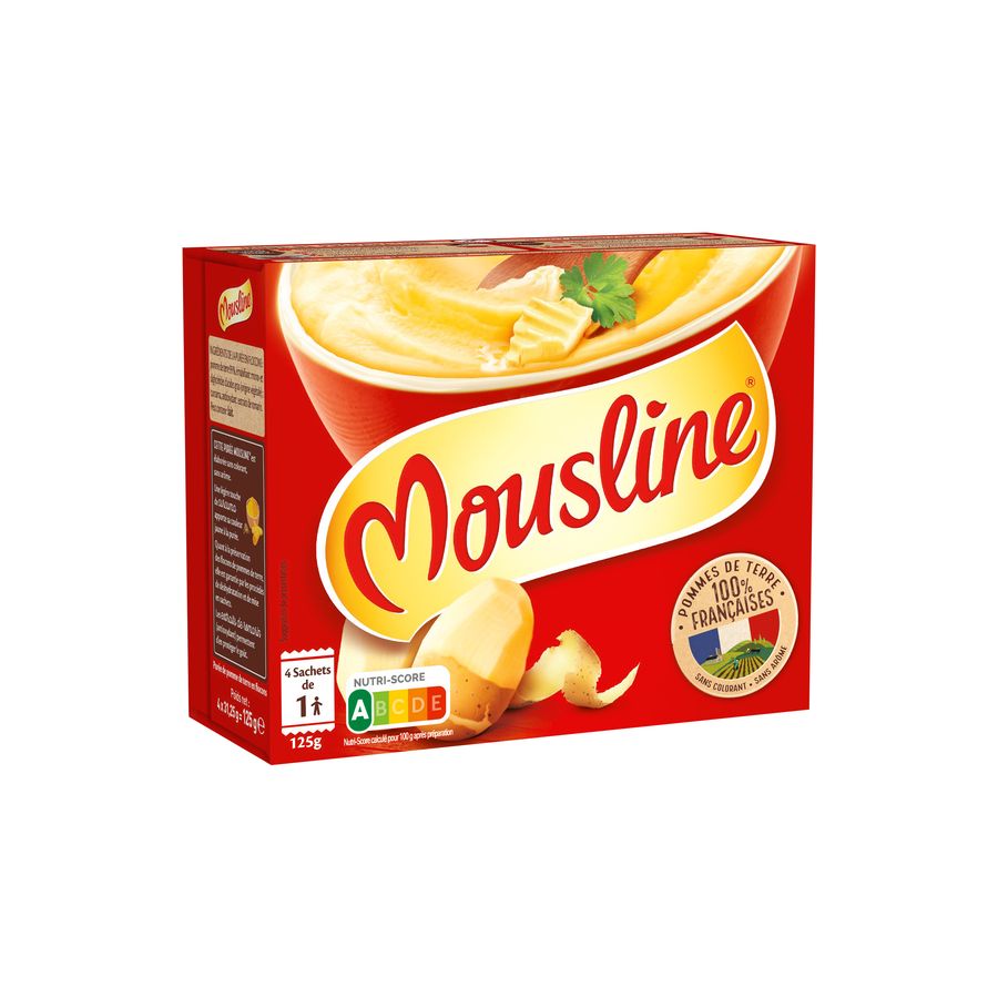 Maggi Mousline Purée Nature 4x130g disponible en vente à La Réunion ...
