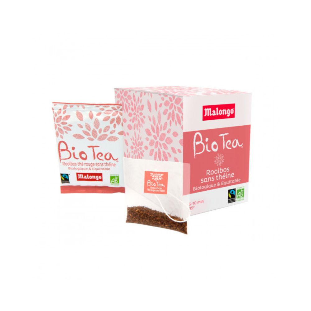 Thé Rooibos Bio - Malongo - 25 sachets | ChezVous.re - Shopping et ...