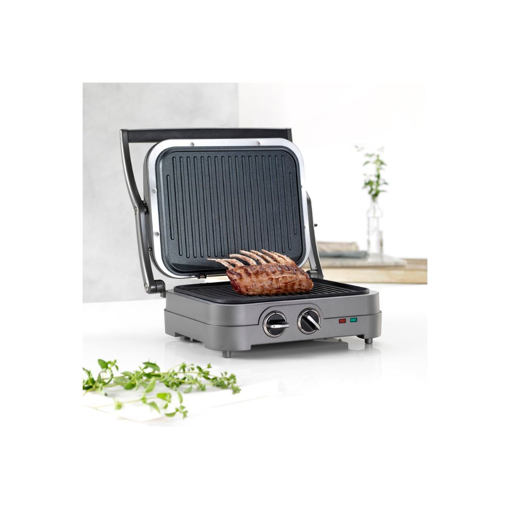 Barbecue électrique de table | Grill viande | 1600W - Cuisinart GRIDDLER ELITE | ChezVous.re ...
