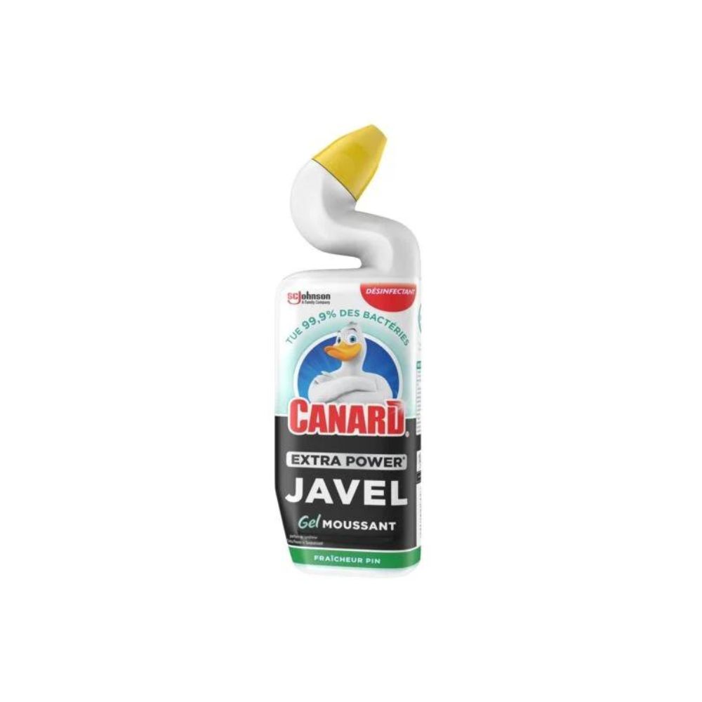 Gel WC Moussant Extra Power Javel Fraîcheur Pin Canard, 750mL ...