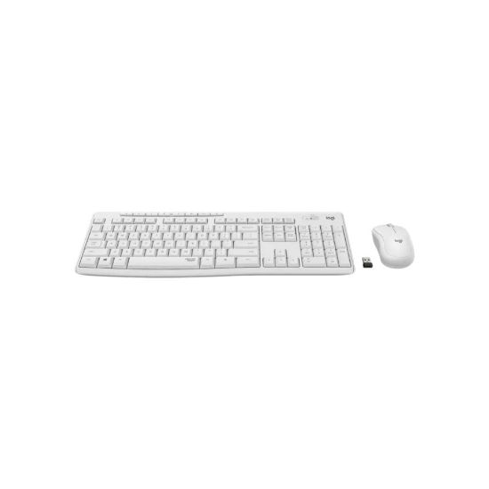 Pack clavier et souris sans fil Logitech MK295 Silent Touch - blanc ...