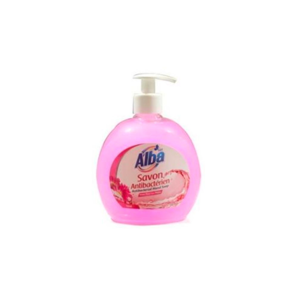 Savon liquide lave-mains antibactérien Floral - Alba net - 500mL ...