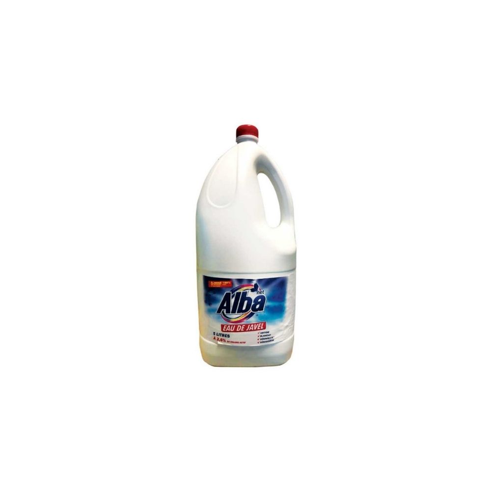 Eau de javel - Alba net - 5L | ChezVous.re - Faites vos courses en ...