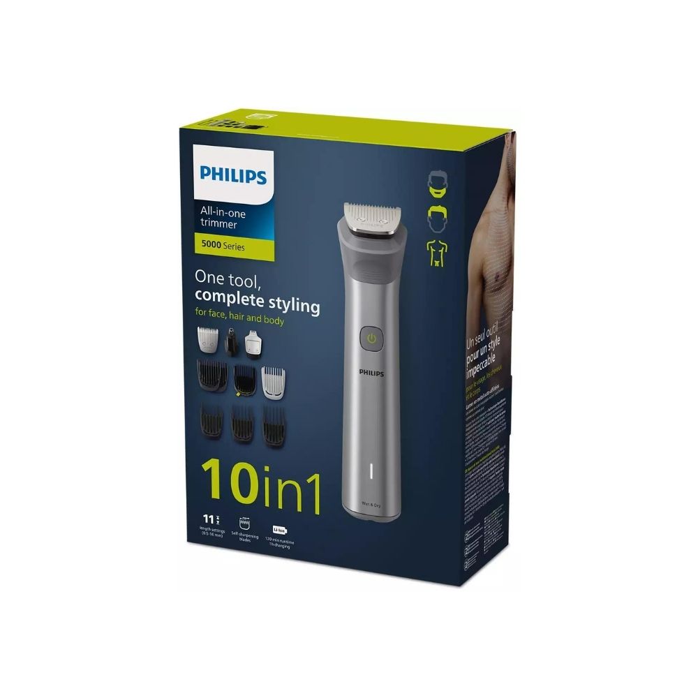 Tondeuse électrique rechargeable 10-en-1 - Philips All-in-One Trimmer ...