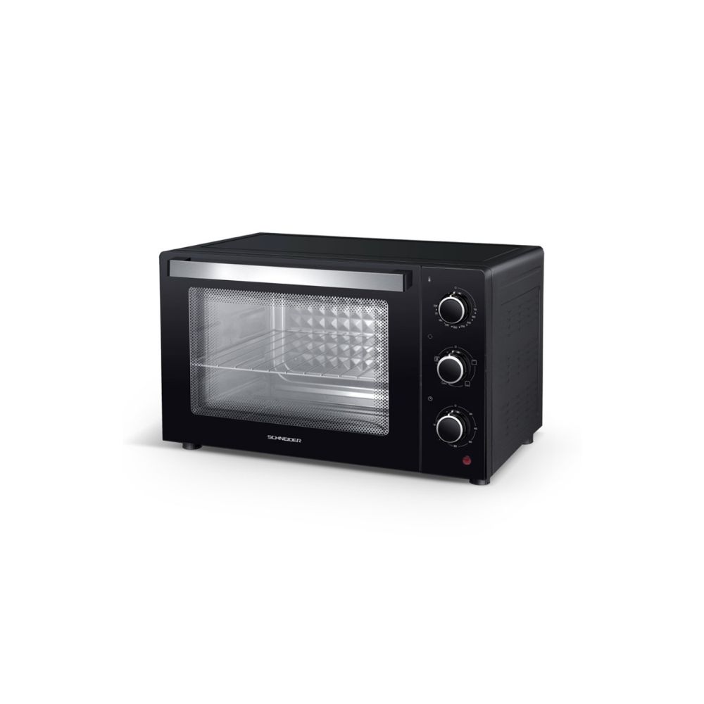 Four électrique à poser, chaleur tournante 45L - Schneider SCEO2345CTB - noir | ChezVous.re ...