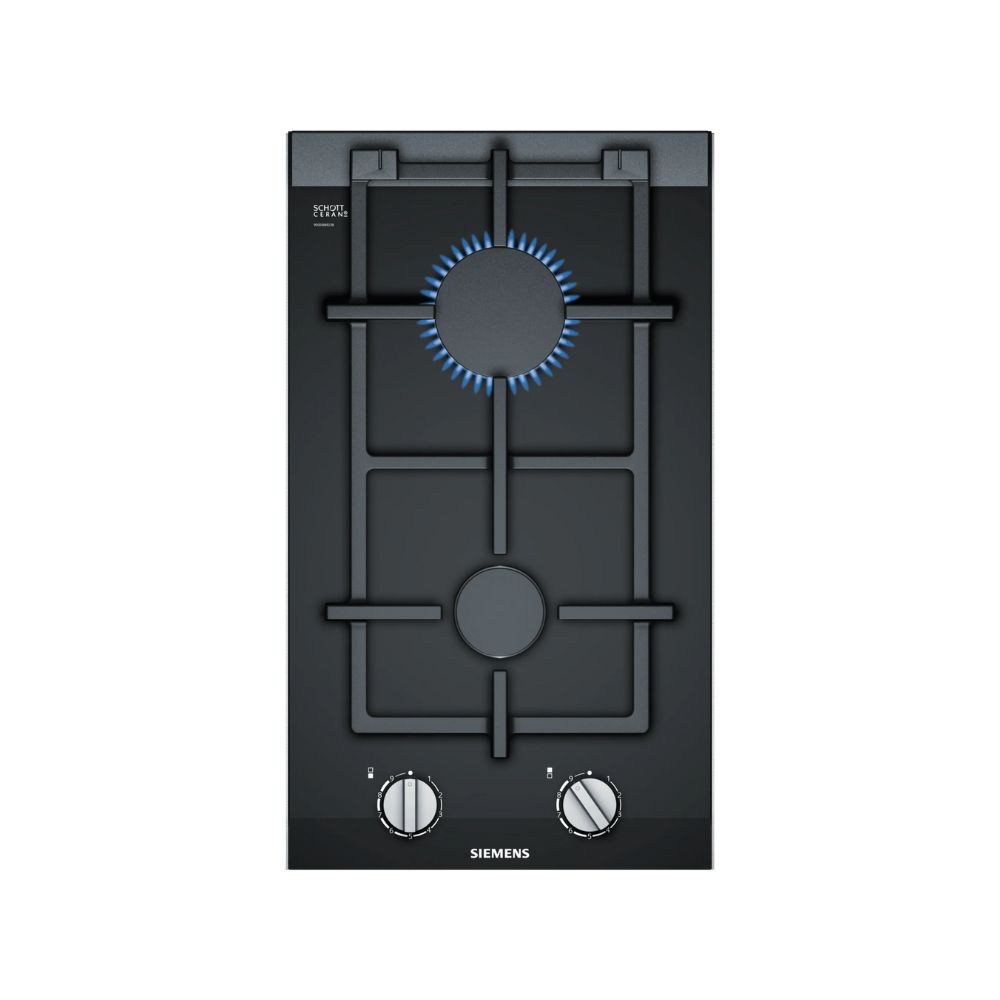 Plaque de cuisson gaz Domino 30cm, 2 foyers, 4700W - Siemens iQ700 ...