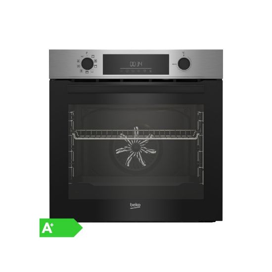 Four électrique encastrable 60cm multifonctions 72L Pyrolyse - Beko ...