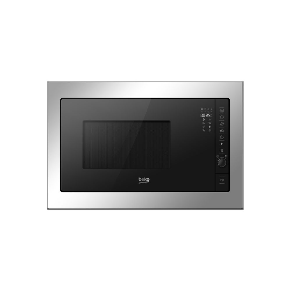 Micro-ondes et grill encastrable 20L 800W - Beko b100 BMOB20231BG - inox | ChezVous.re ...