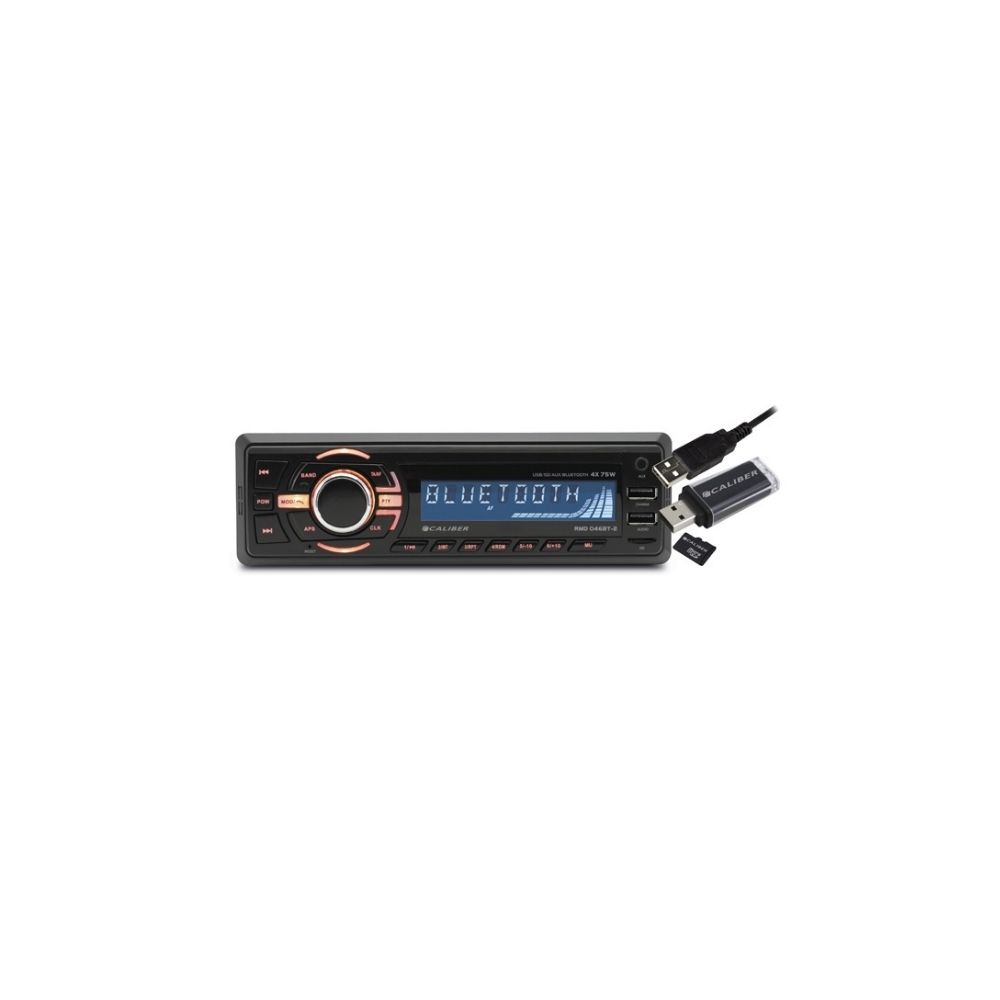 Autoradio avec radio FM, Bluetooth, USB, SD, AUX – USB supplémentaire ...
