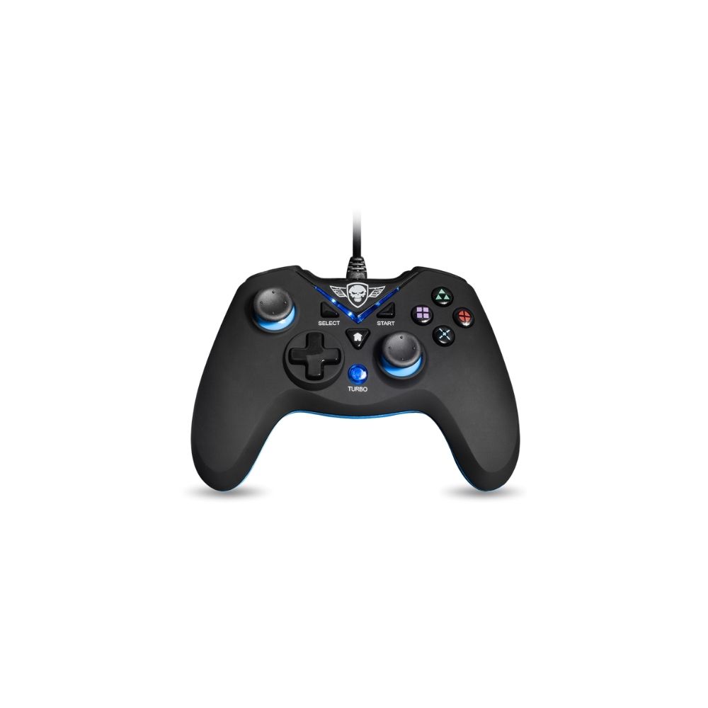 Manette Filaire PC PS3 XGP bleu et noir - Spirit of Gamer | ChezVous.re - Shopping et Courses en ...