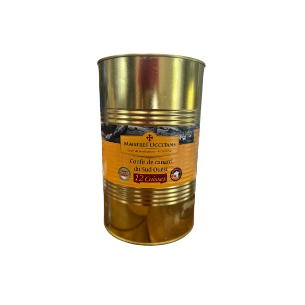 Cuisse de canard FR IGP sud-ouest confite x 12 - Maistres Occita ...