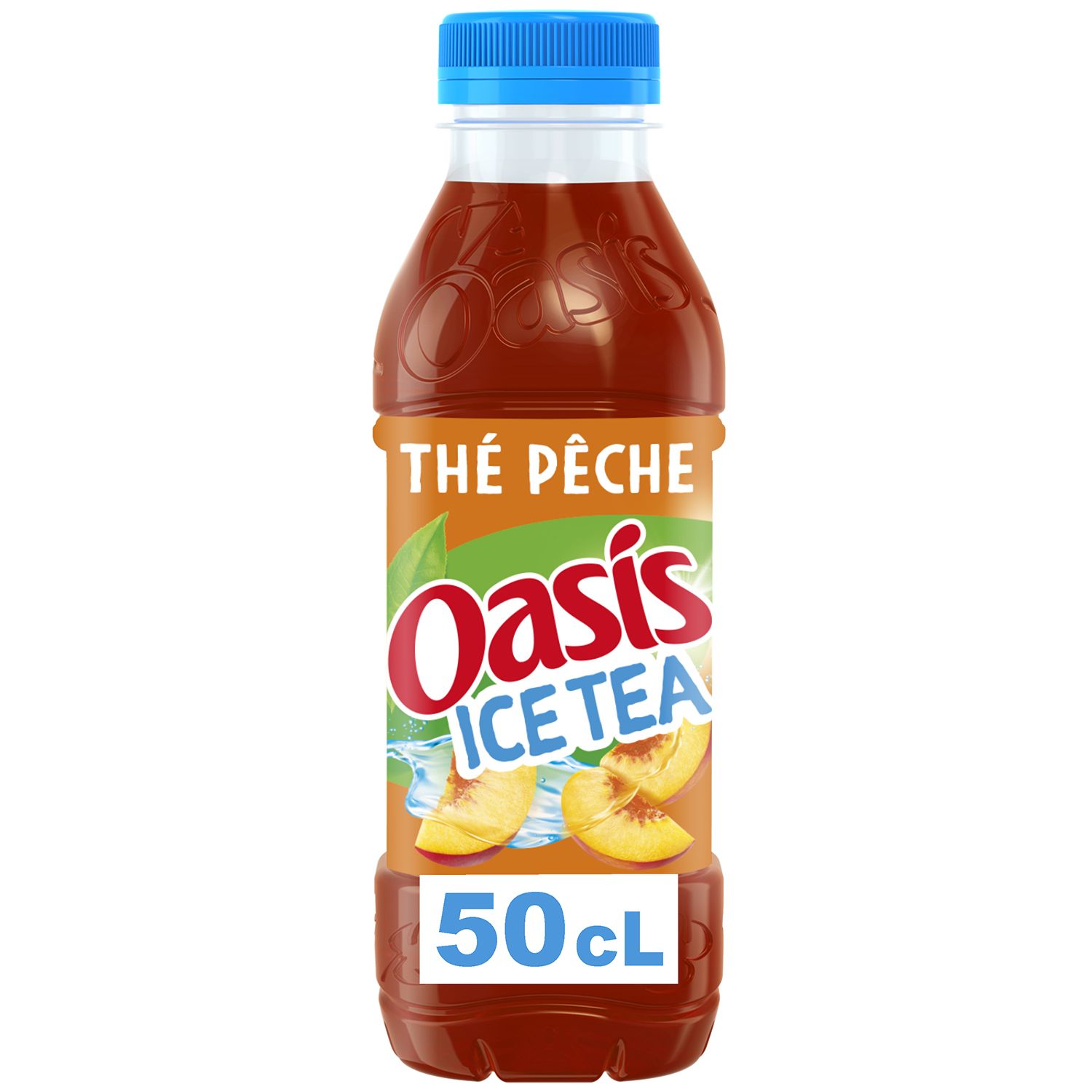 Boisson Oasis Ice Tea Pêche – 50 cl – Sans gaz – Thé glacé sucré ...