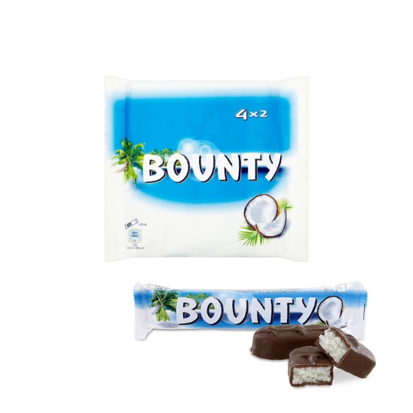 Bounty Classic – Paquet 4 x 2 barres – Chocolat coco | ChezVous.re ...